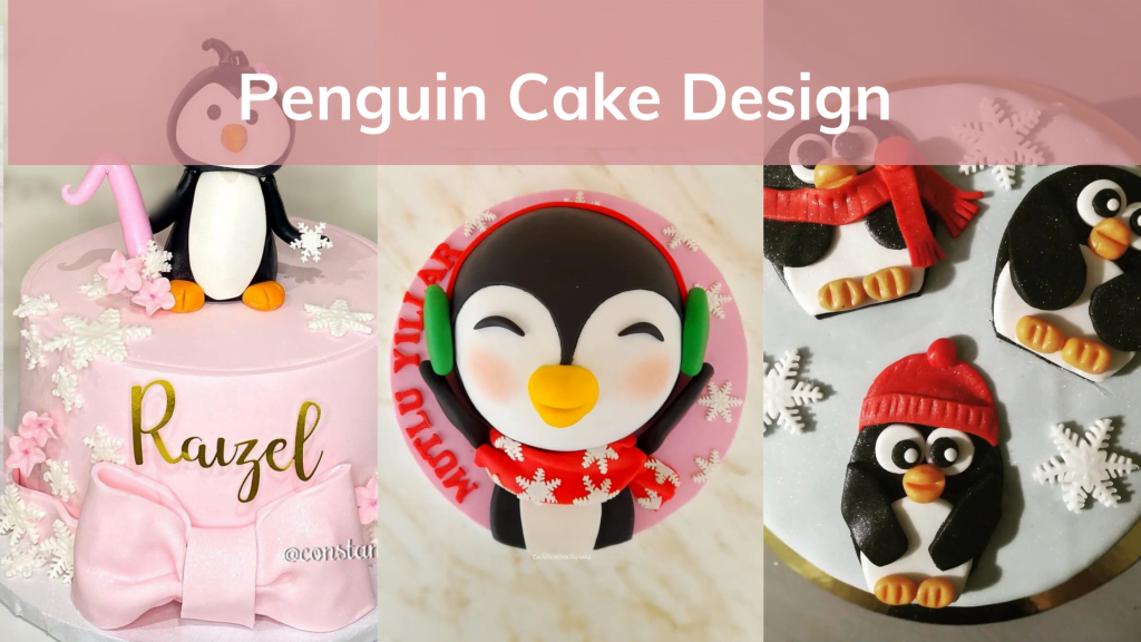 Penguin Cake Designs Decorations in 2024