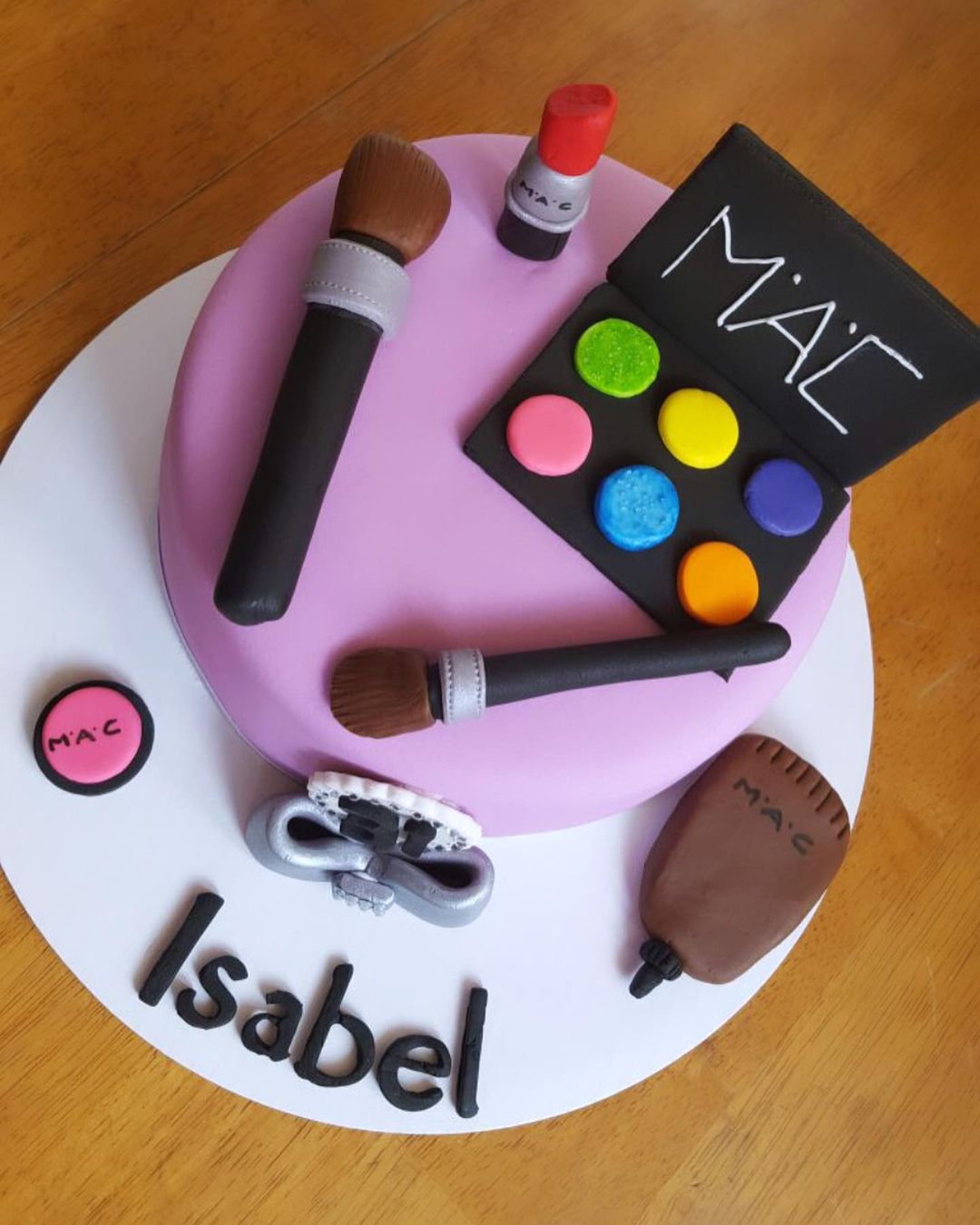Glamorous Delights: Stunning Mac Makeup Cake Designs for Women