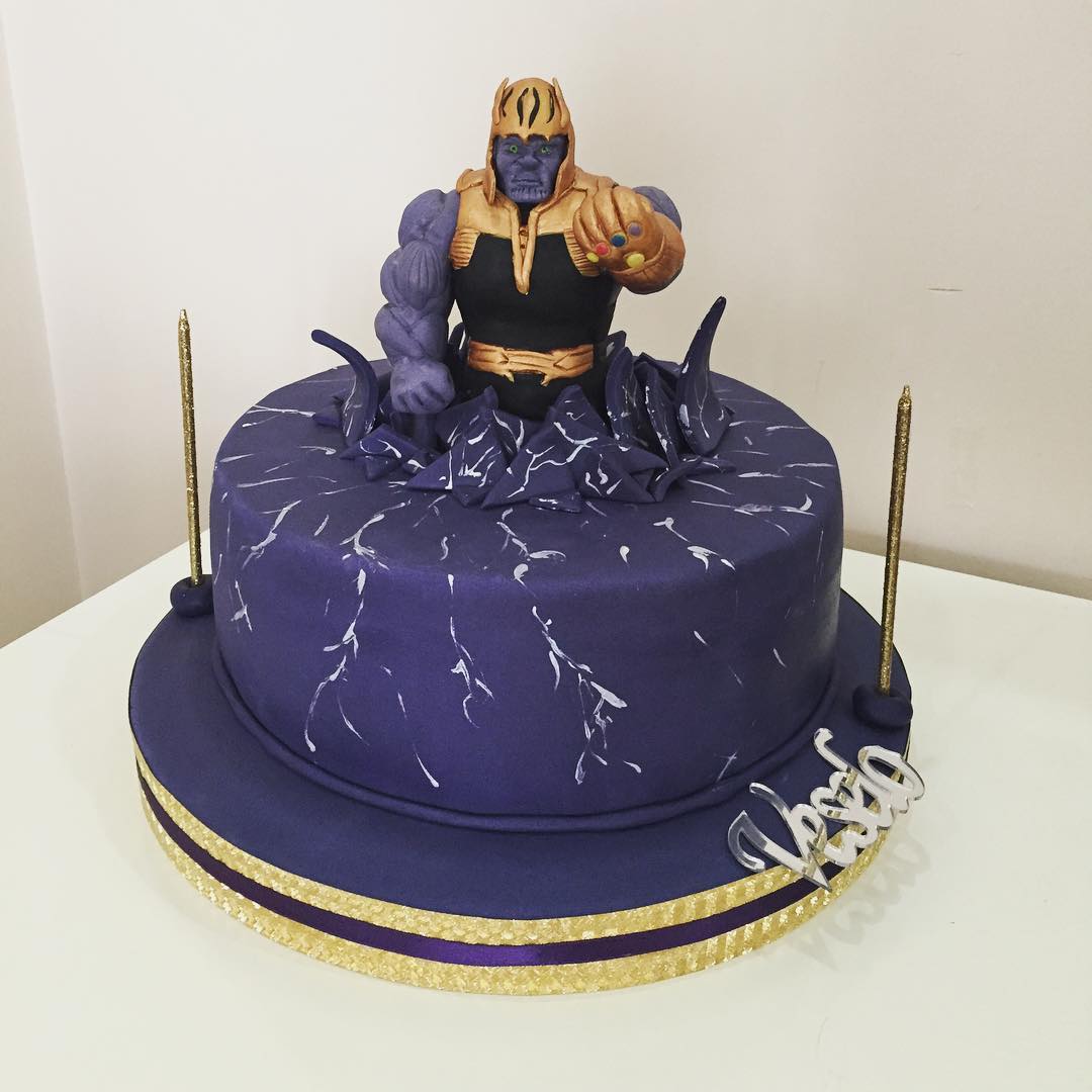 Mighty Thanos Cakes: The Power of the Mad Titan in Edible Art